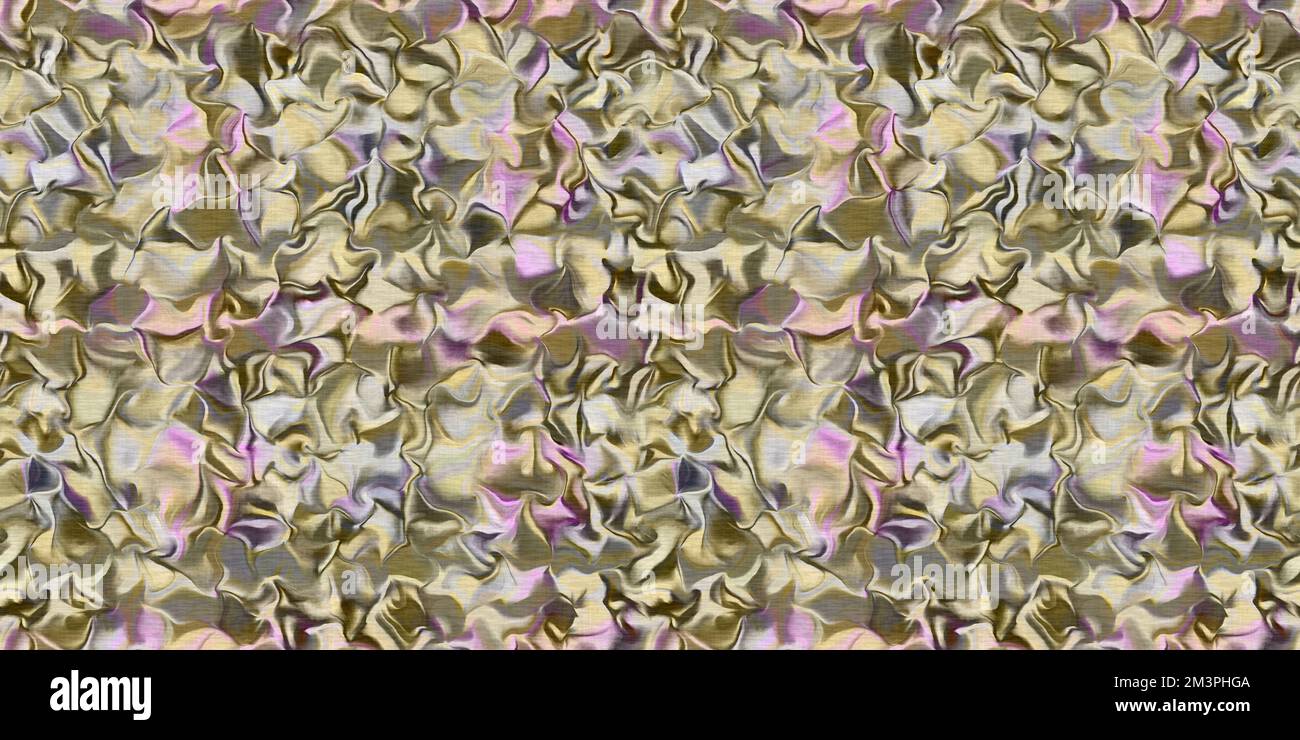 Camouflage wavy marble seamless border. Gradient blur for camo bohemian ...