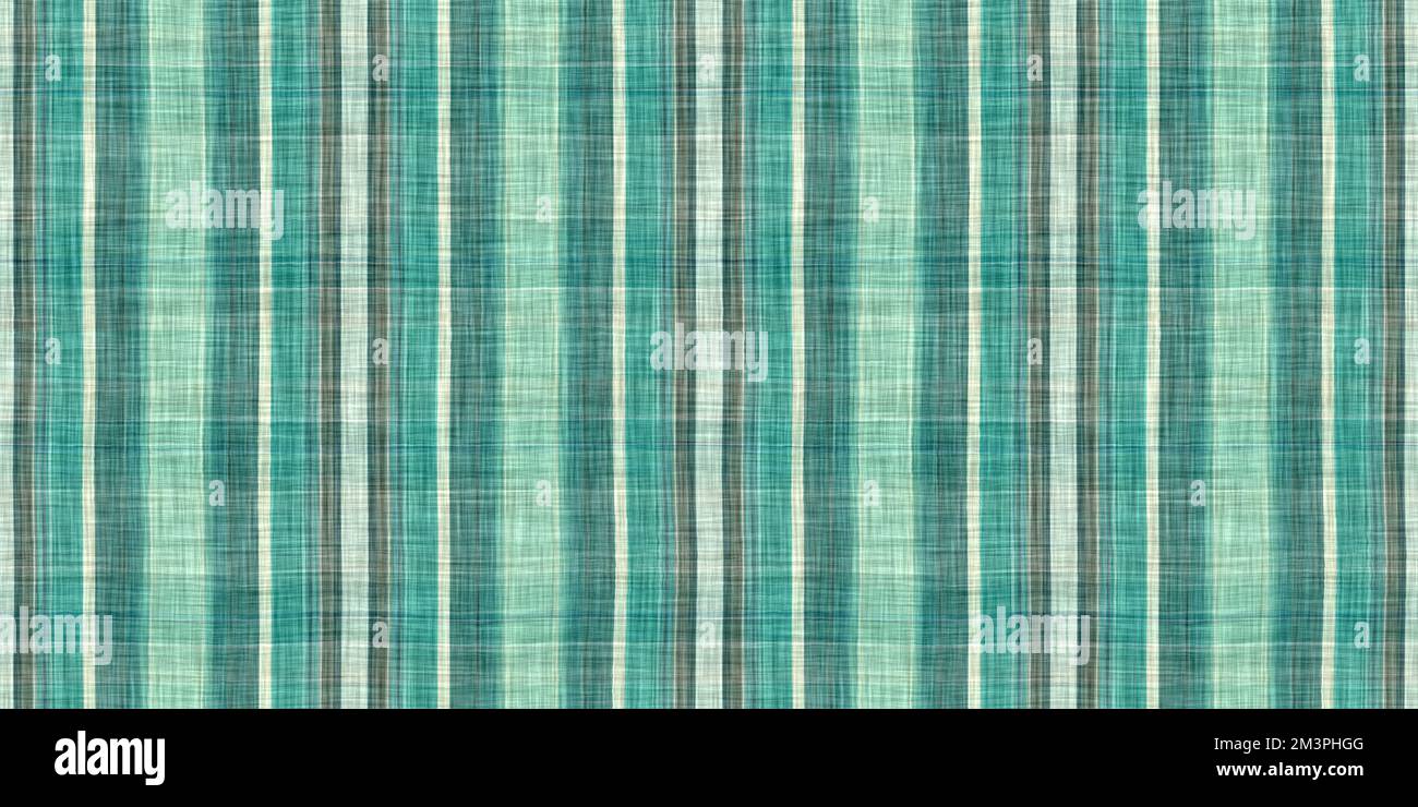 Teal rustic coastal beach house border check fabric tile. Seamless ...