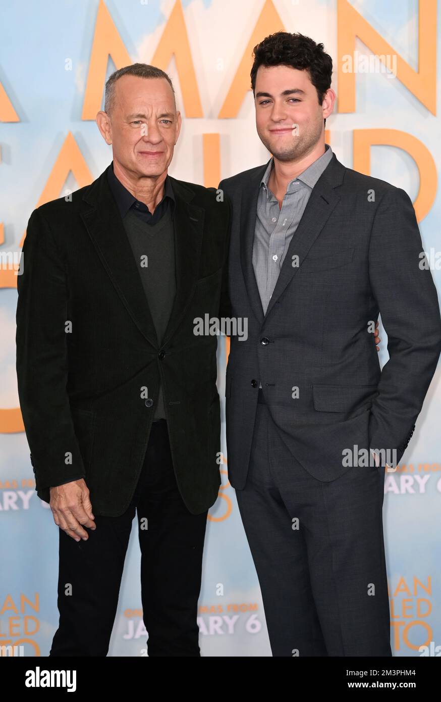 December 16th, 2022, London, UK. Tom Hanks and son Truman Hanks ...
