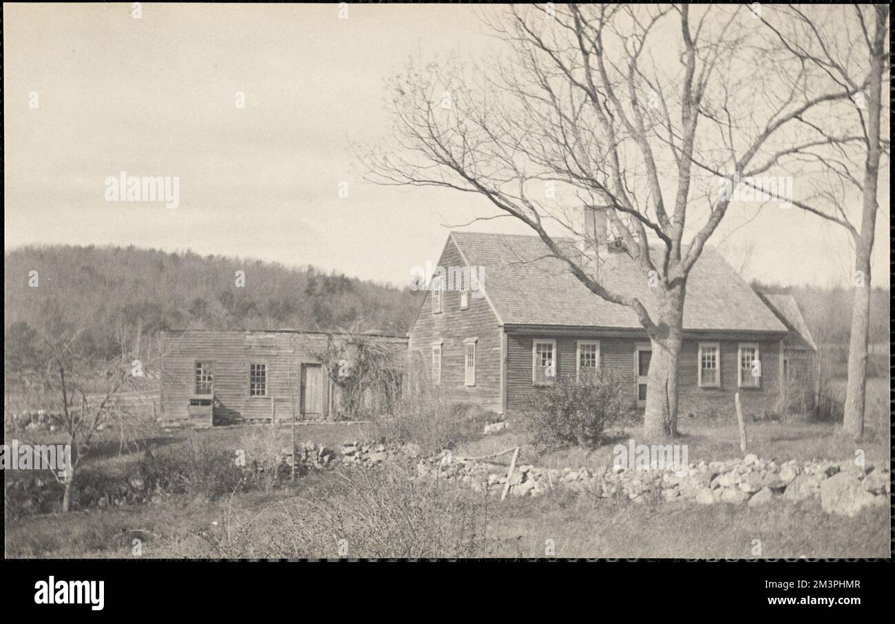 Richards House, Sharon MA ,. Sharon Public Library Photo Collection ...