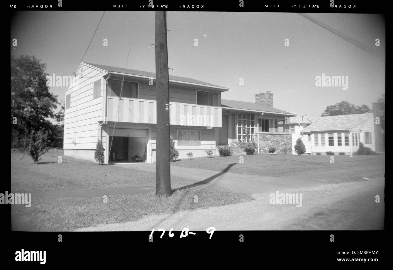 Richard Rd #9 , Houses. Needham Building Collection Stock Photo - Alamy