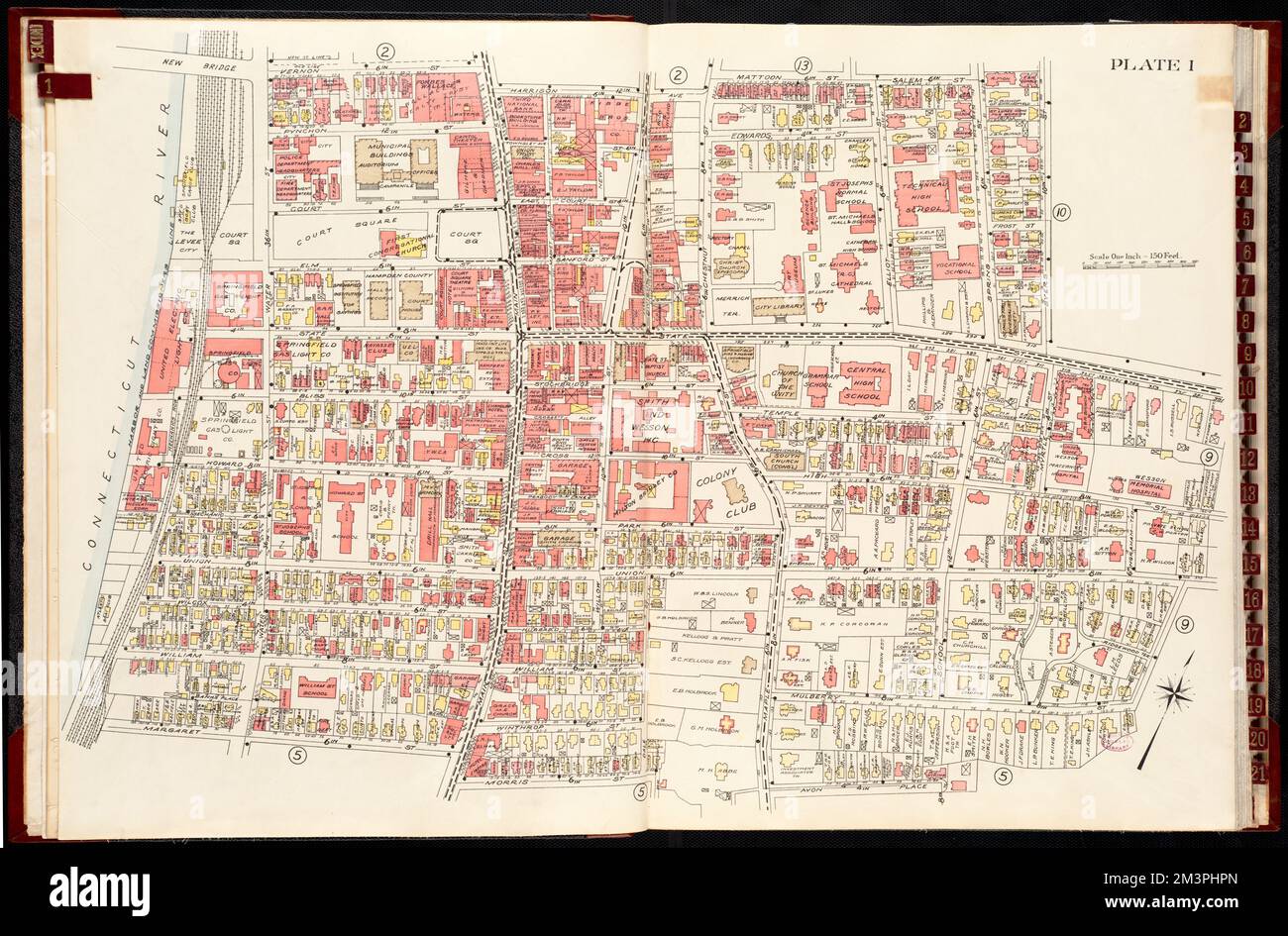 Richards standard atlas of the city of Springfield and the town of ...