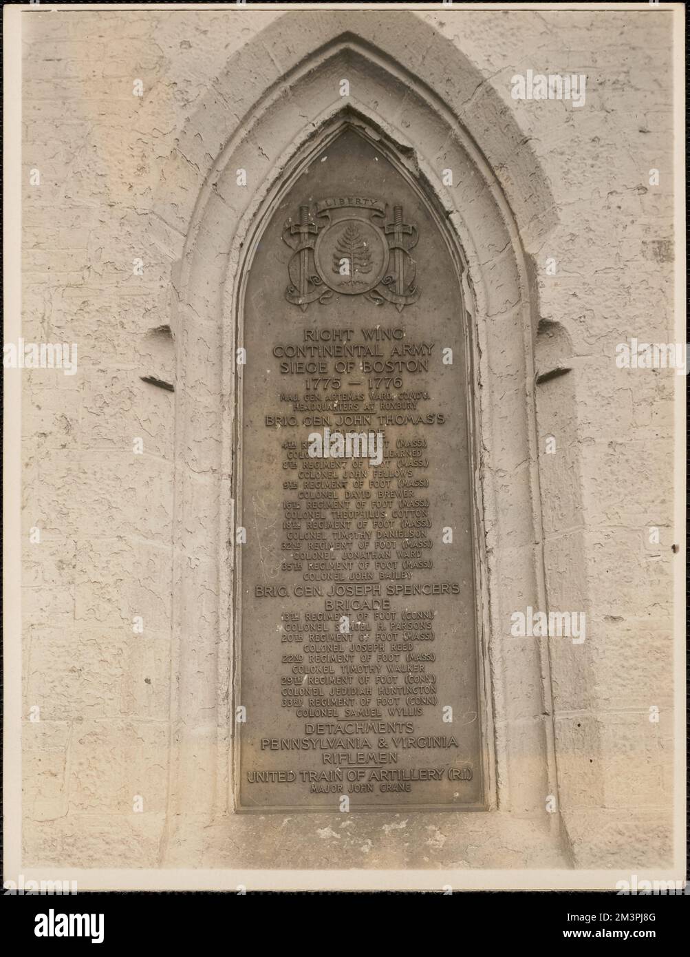 Right wing Continental Army Siege of Boston 1775-1776 , Historical ...