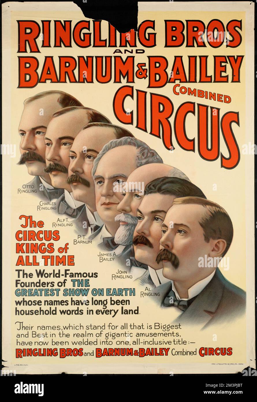 Ringling Bros And Barnum And Bailey Combined Circus The Circus Kings Of