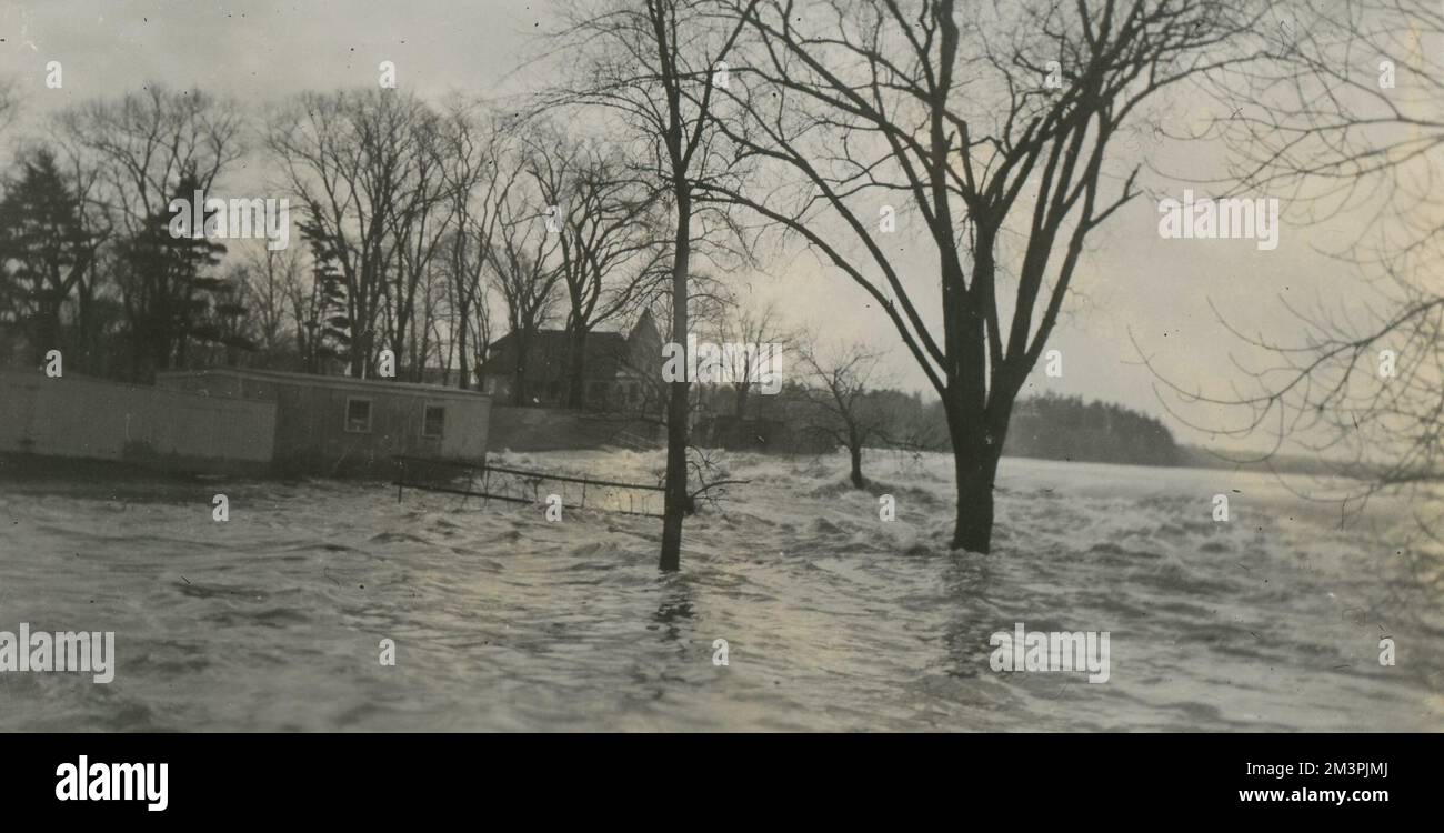 River , Floods, Rivers . Massachusetts Stock Photo - Alamy