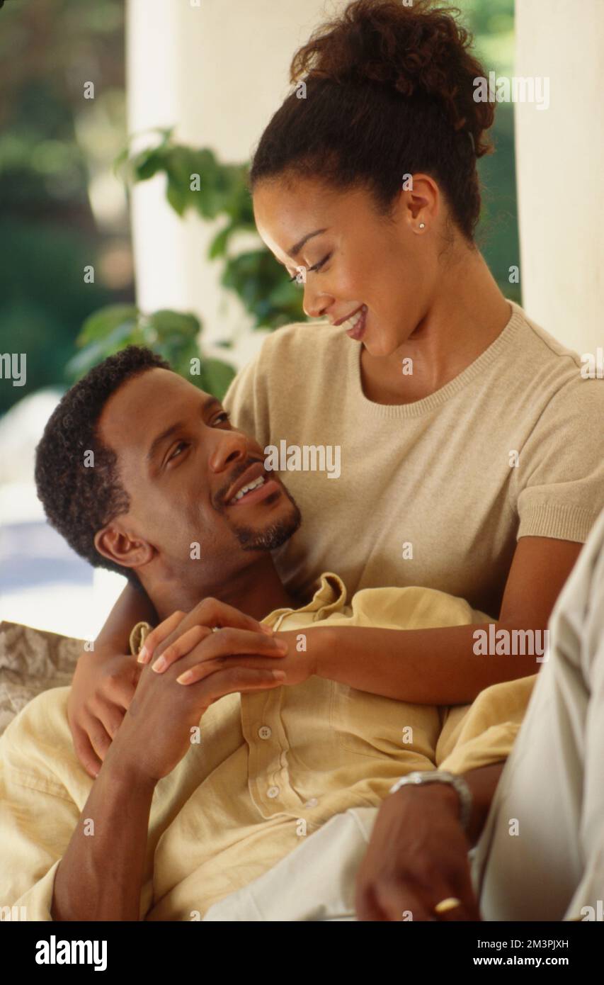 African american couple in hi-res stock photography and images - Alamy