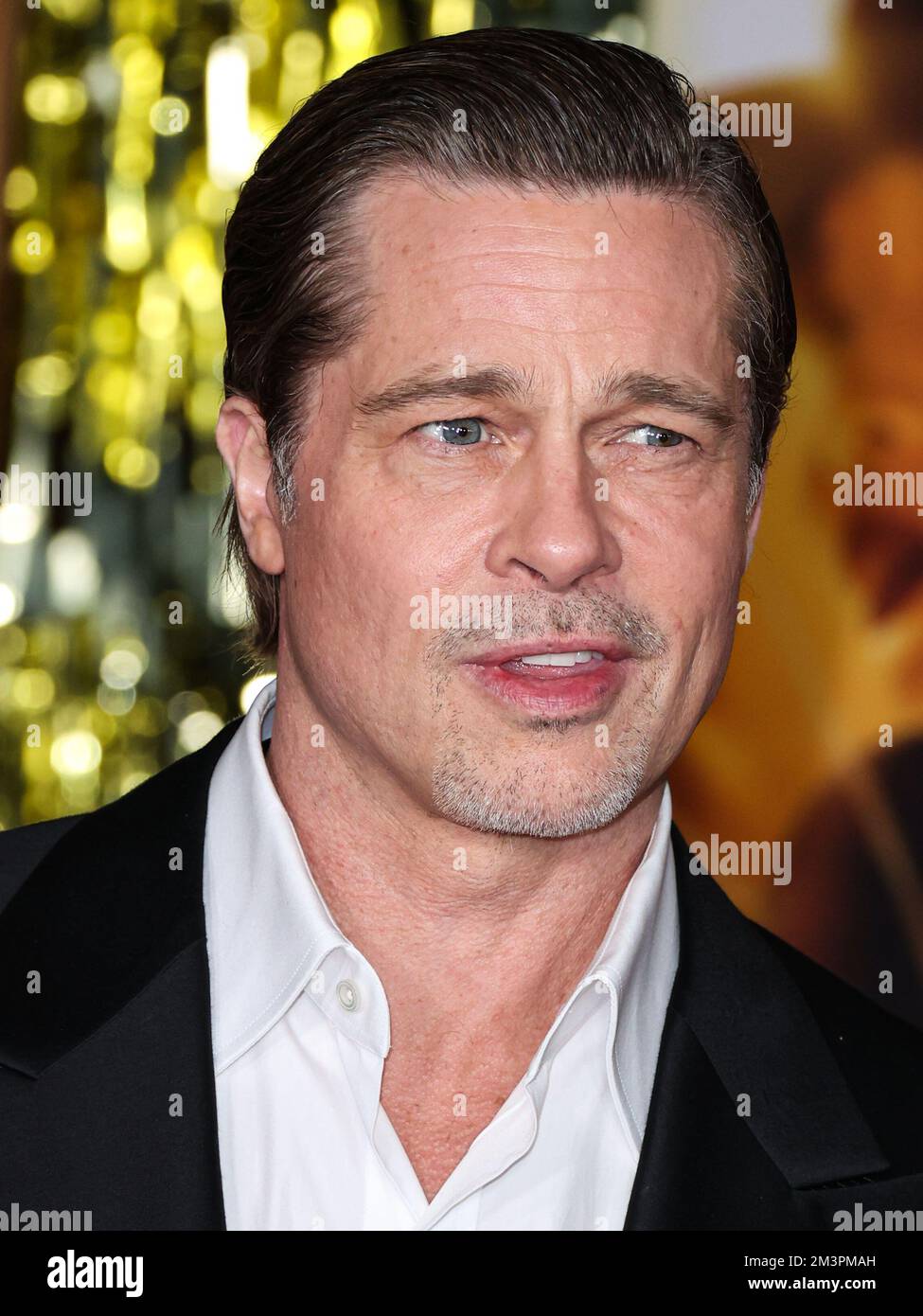 LOS ANGELES, CALIFORNIA, USA - DECEMBER 15: American actor Brad Pitt ...