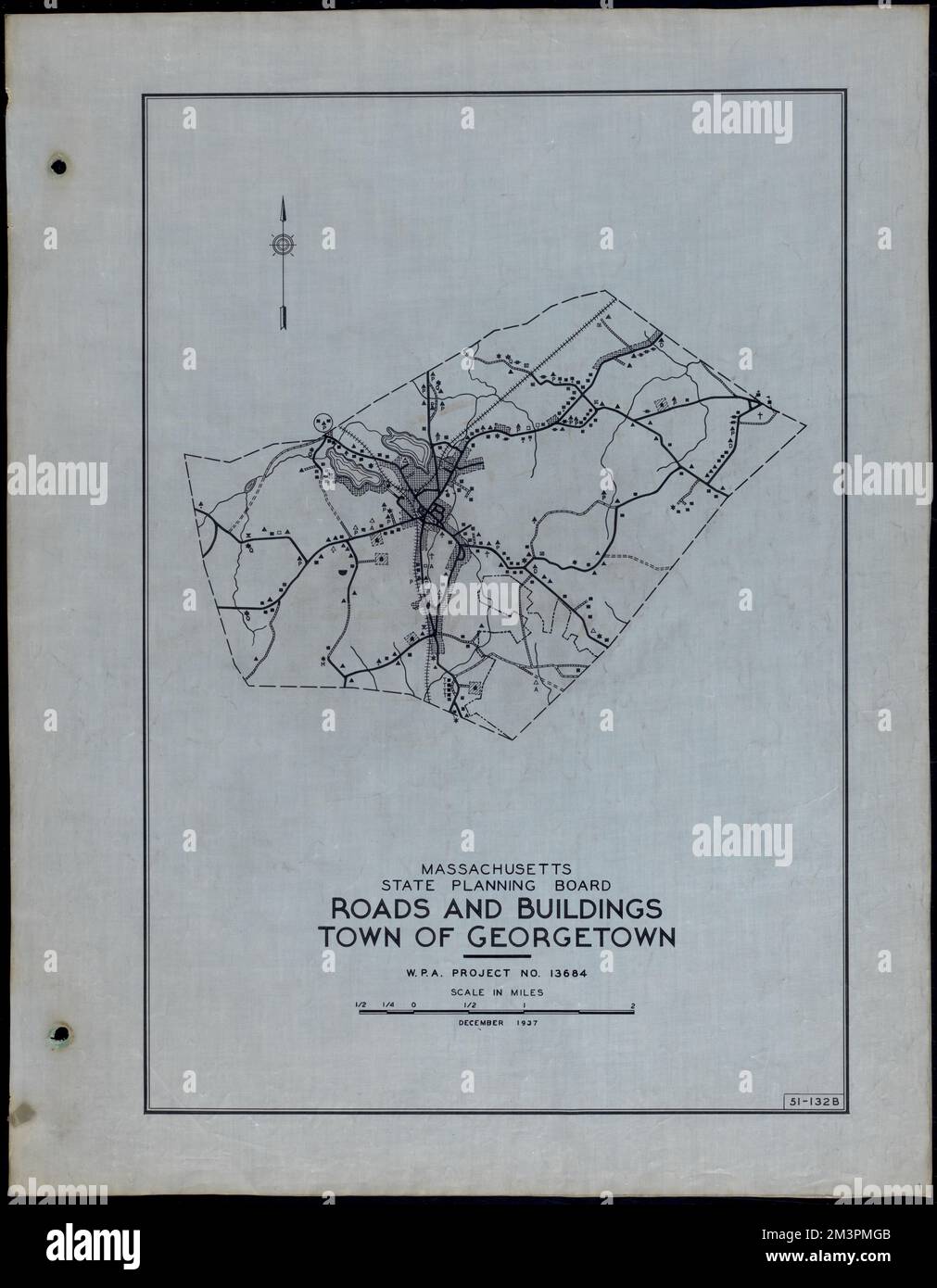 Roads and Buildings Town of Georgetown , Roads, Cities and towns, Land ...