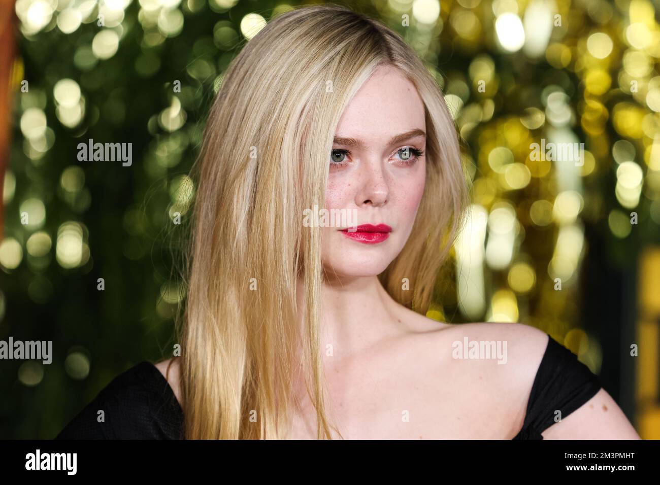 LOS ANGELES, CALIFORNIA, USA - DECEMBER 15: American actress Elle ...