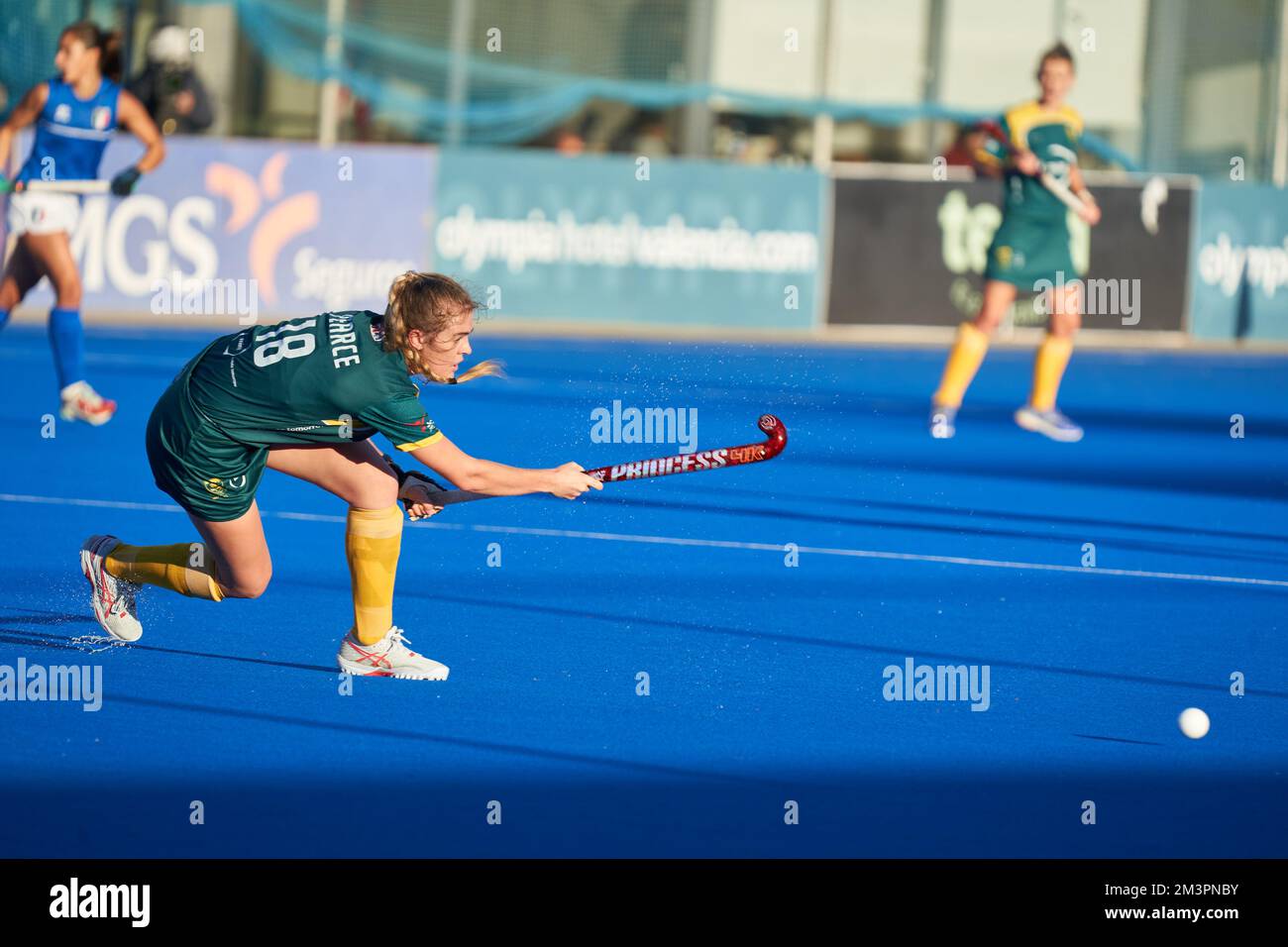 Hannah Courtney Pearce of South Africa in action during the 2022 Women ...