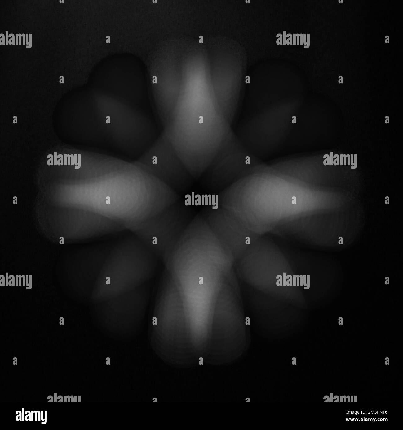 Abstract infrared round illuminated shape Stock Photo - Alamy