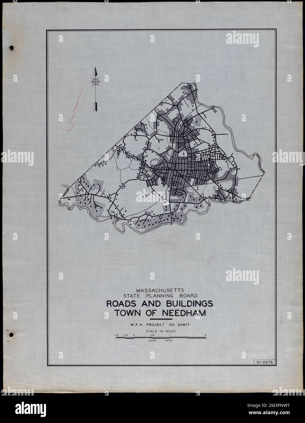 Roads and Buildings Town of Needham , Roads, Cities and towns, Land use ...