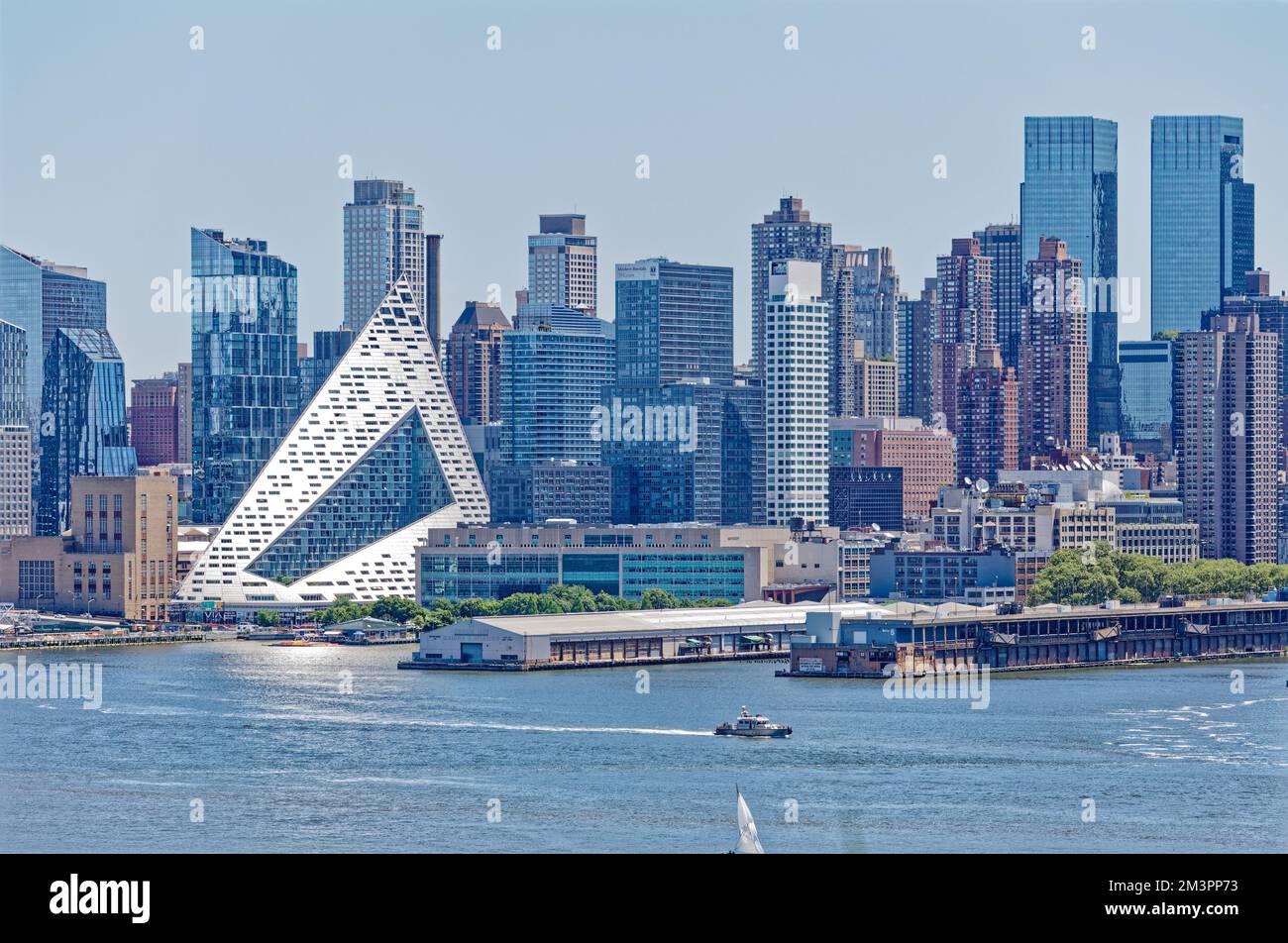 VIA 57 West is a 34-story residential “courtscraper” designed by Bjarke ...