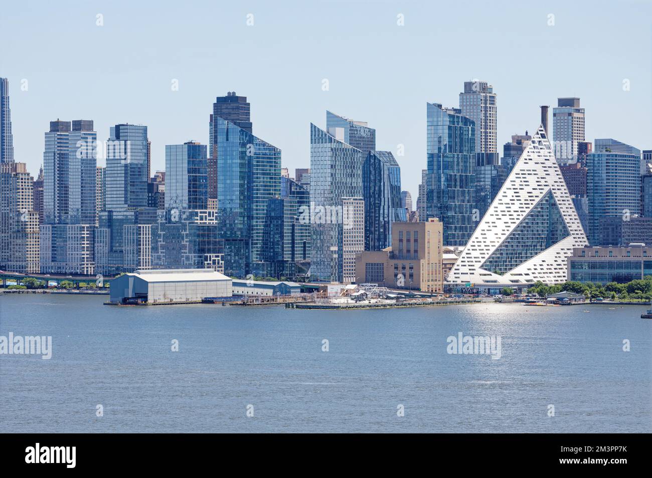 VIA 57 West is a 34-story residential “courtscraper” designed by Bjarke ...