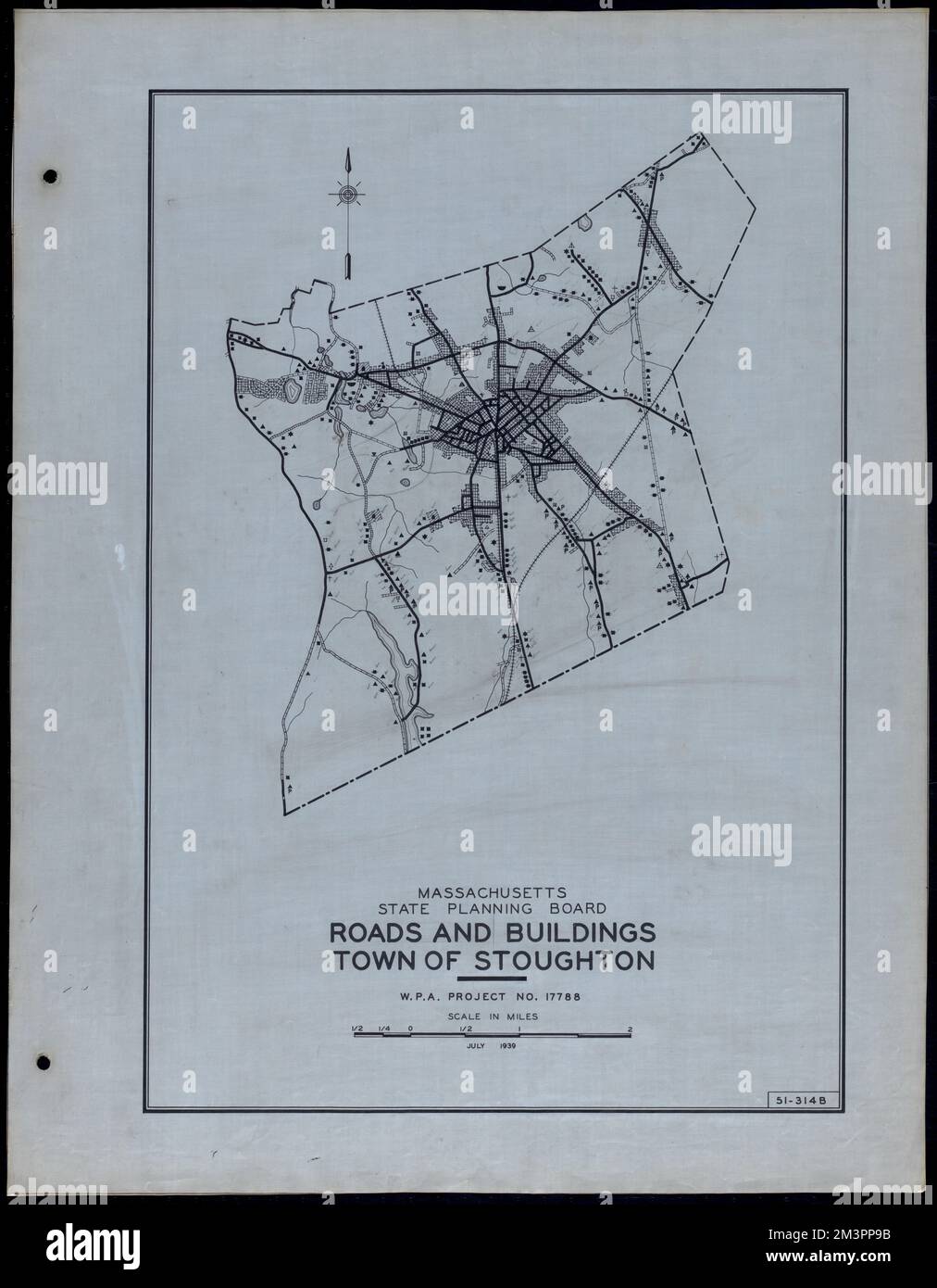 Roads and Buildings Town of Stoughton , Roads, Cities and towns, Land ...