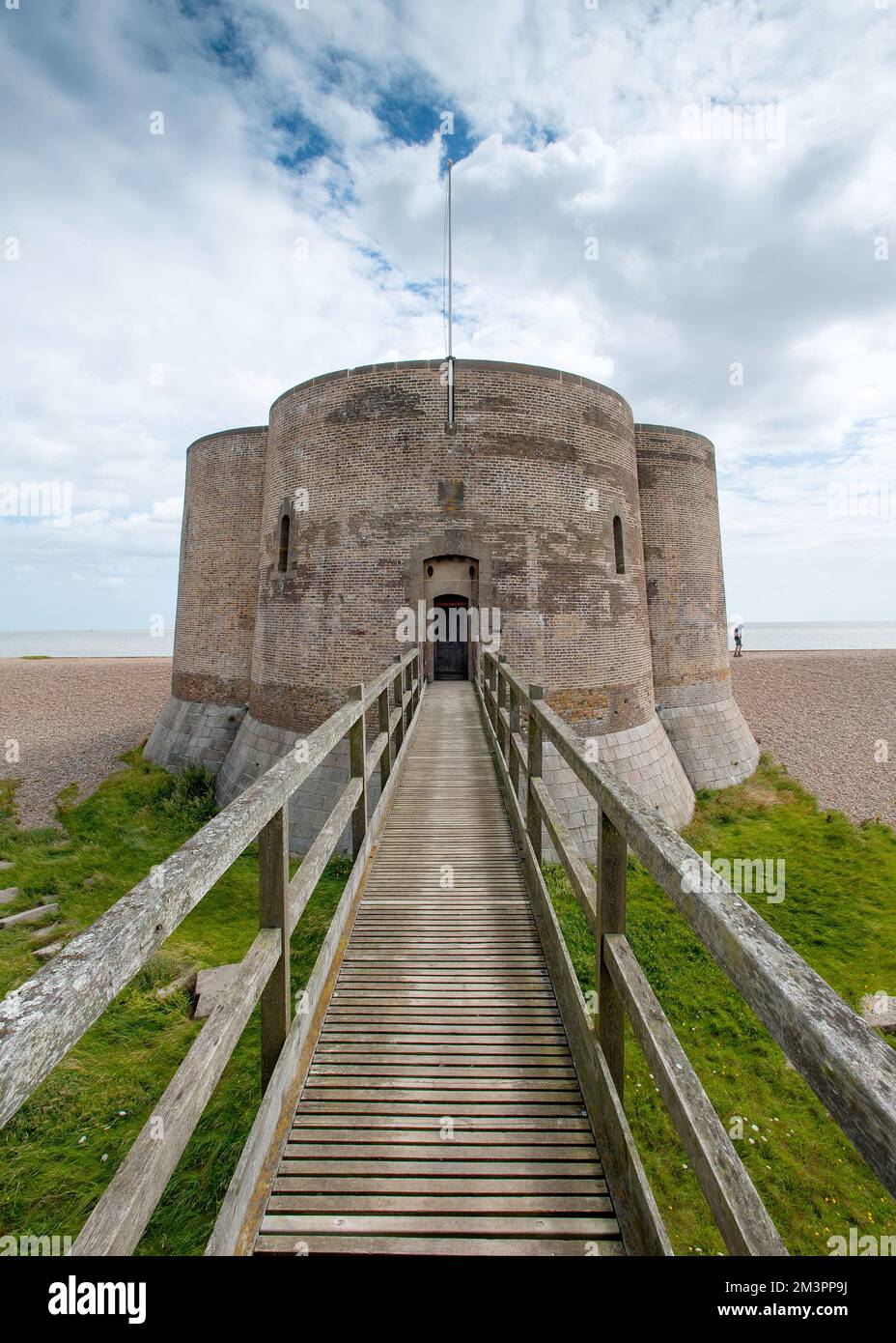 Quatrefoil Martello Tower - Aldeburge, Suffolk, England Stock Photo - Alamy