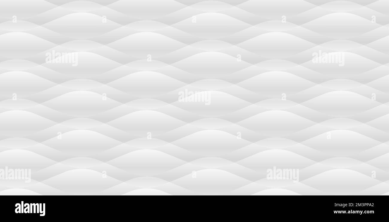 White volumetric pattern smooth waves. Vector clipart Stock Vector ...