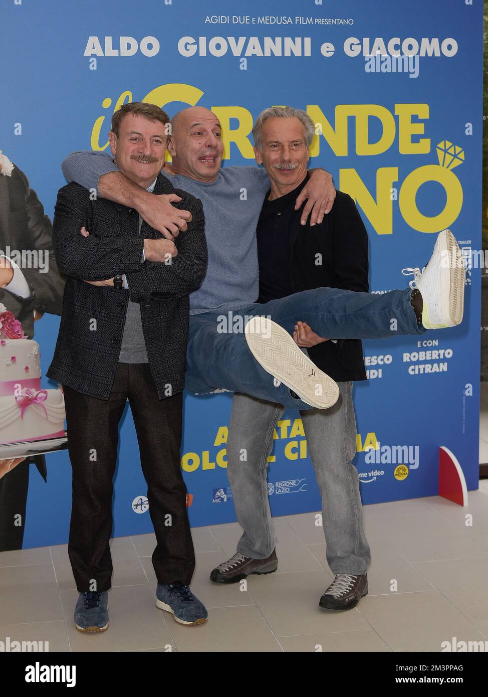 Italy, Rome, December 16th, 2022. Photocall of the movie 'Il grande ...