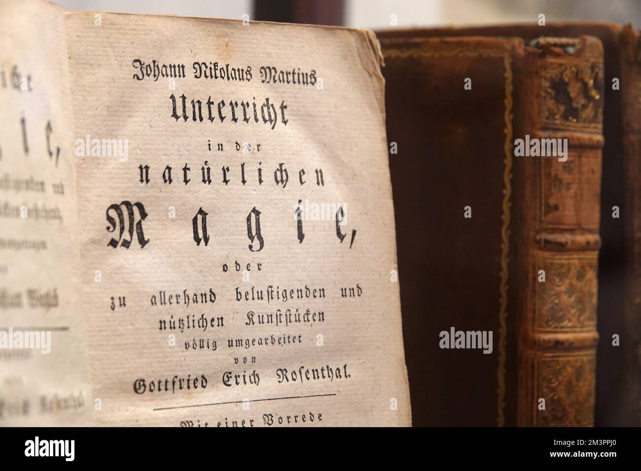 Hamburg, Germany. 16th Dec, 2022. An open book with the inscription ...