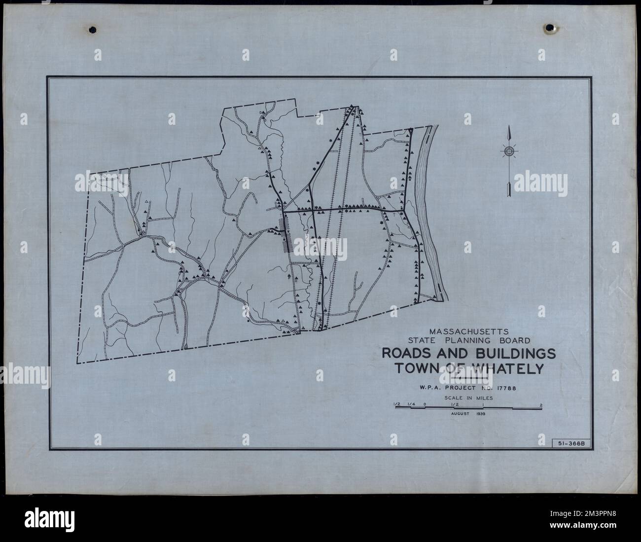 Roads and Buildings Town of Whately , Roads, Cities and towns, Land use ...