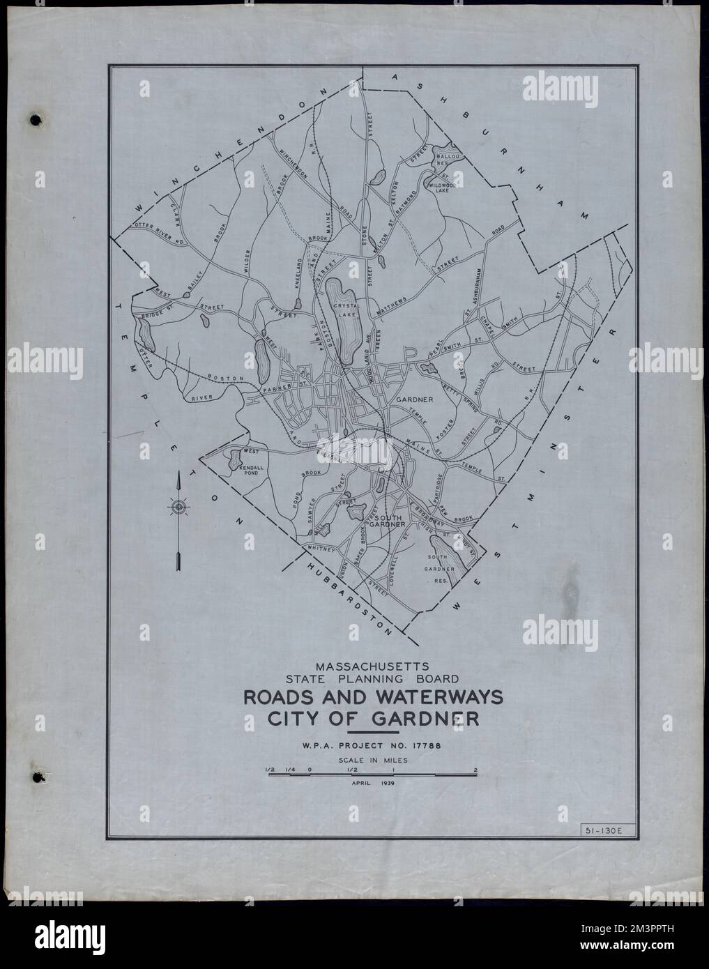 Gardner massachusetts map hi-res stock photography and images - Alamy
