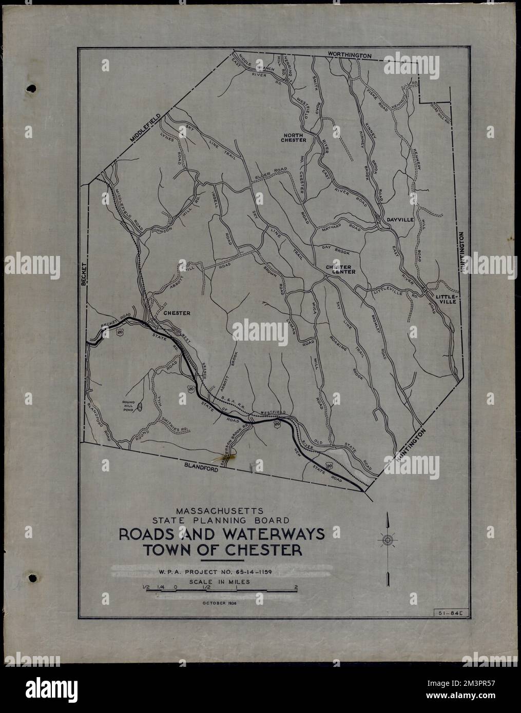 Roads and Waterways Town of Chester , Roads, Cities and towns, Land use ...