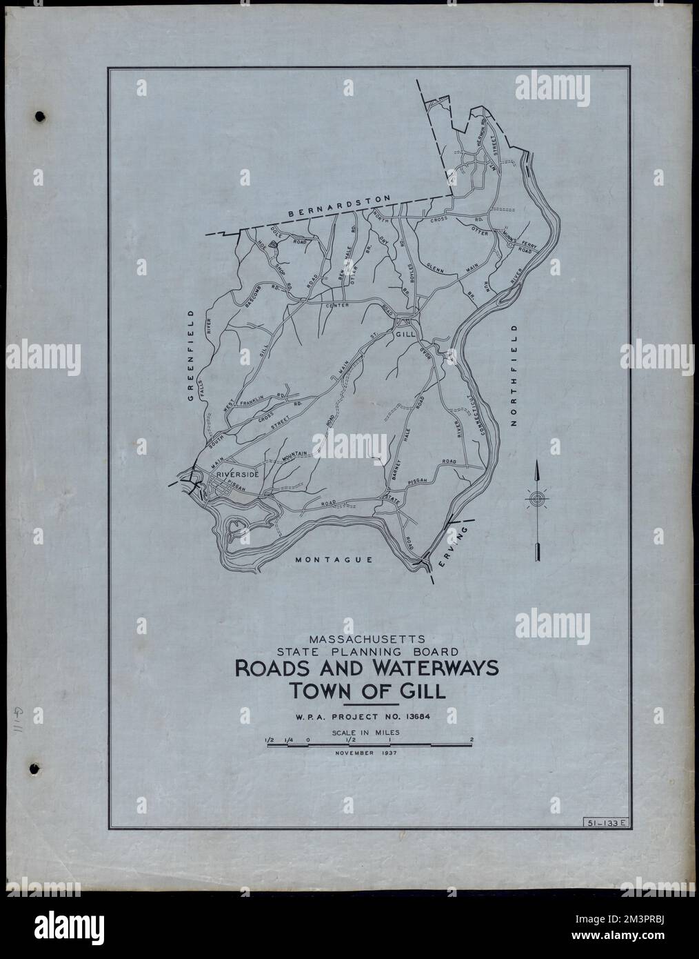 Roads and Waterways Town of Gill , Roads, Cities and towns, Land use ...