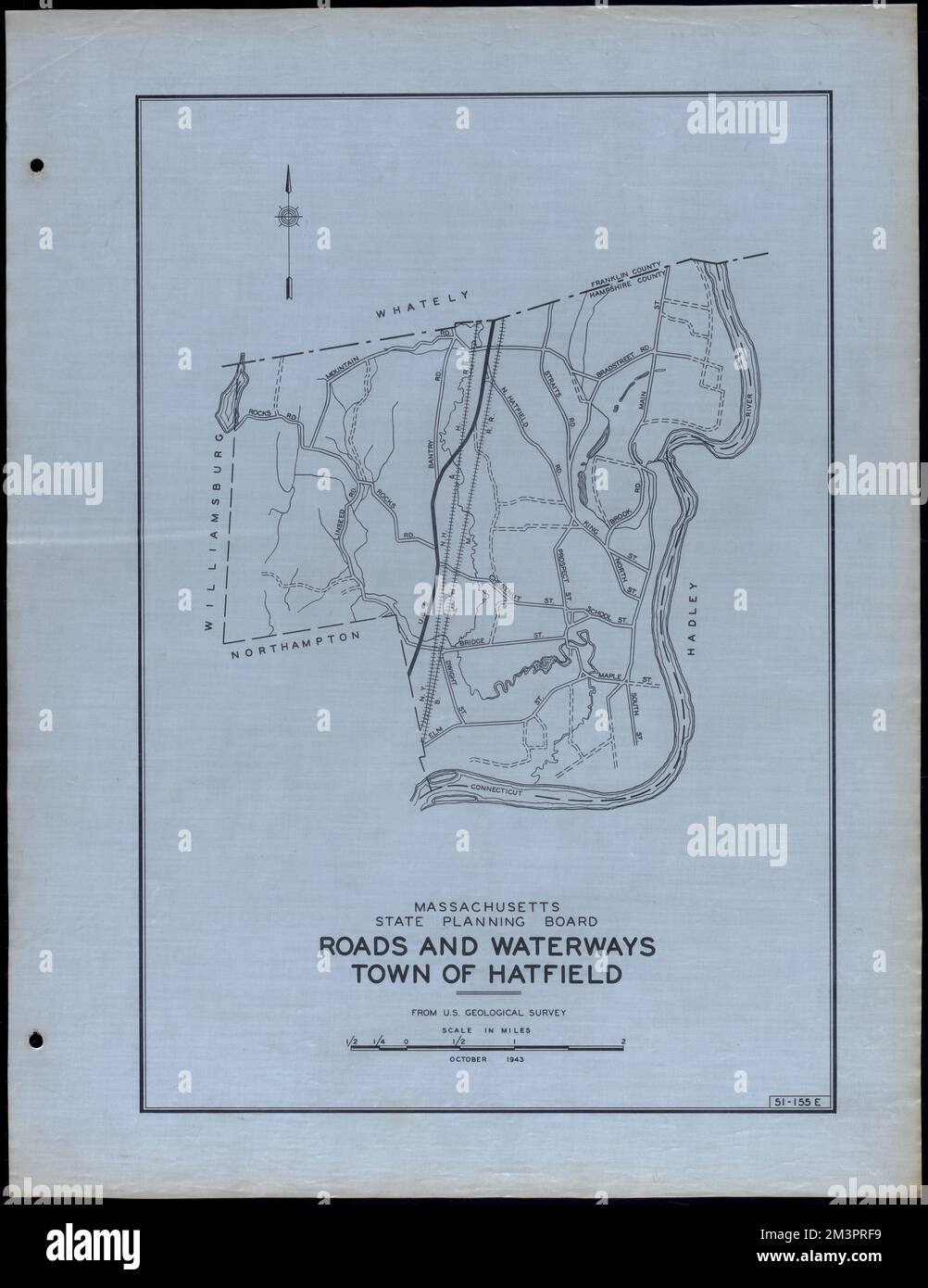 Roads and Waterways Town of Hatfield , Roads, Cities and towns, Land ...
