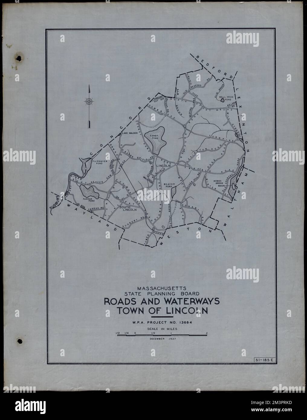 Roads and Waterways Town of Lincoln , Roads, Cities and towns, Land use ...