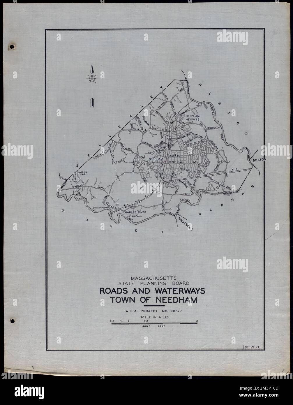 Roads and Waterways Town of Needham , Roads, Cities and towns, Land use ...