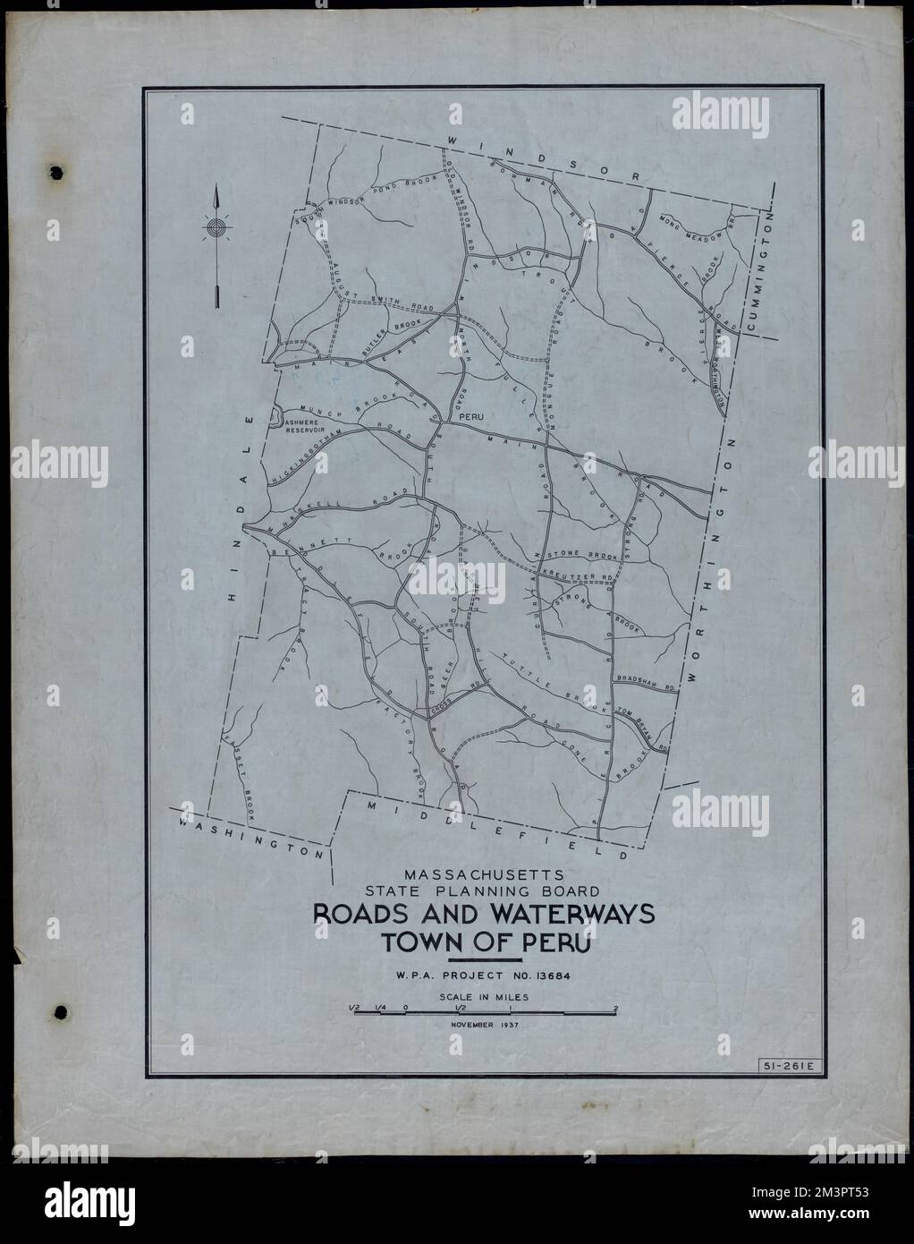 Roads and Waterways Town of Peru , Roads, Cities and towns, Land use ...