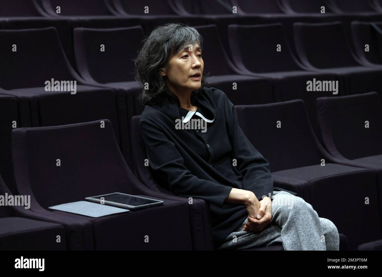 Film director Clara Law Cheuk-yiu, at M+ Cinrma in West Kowloon ...