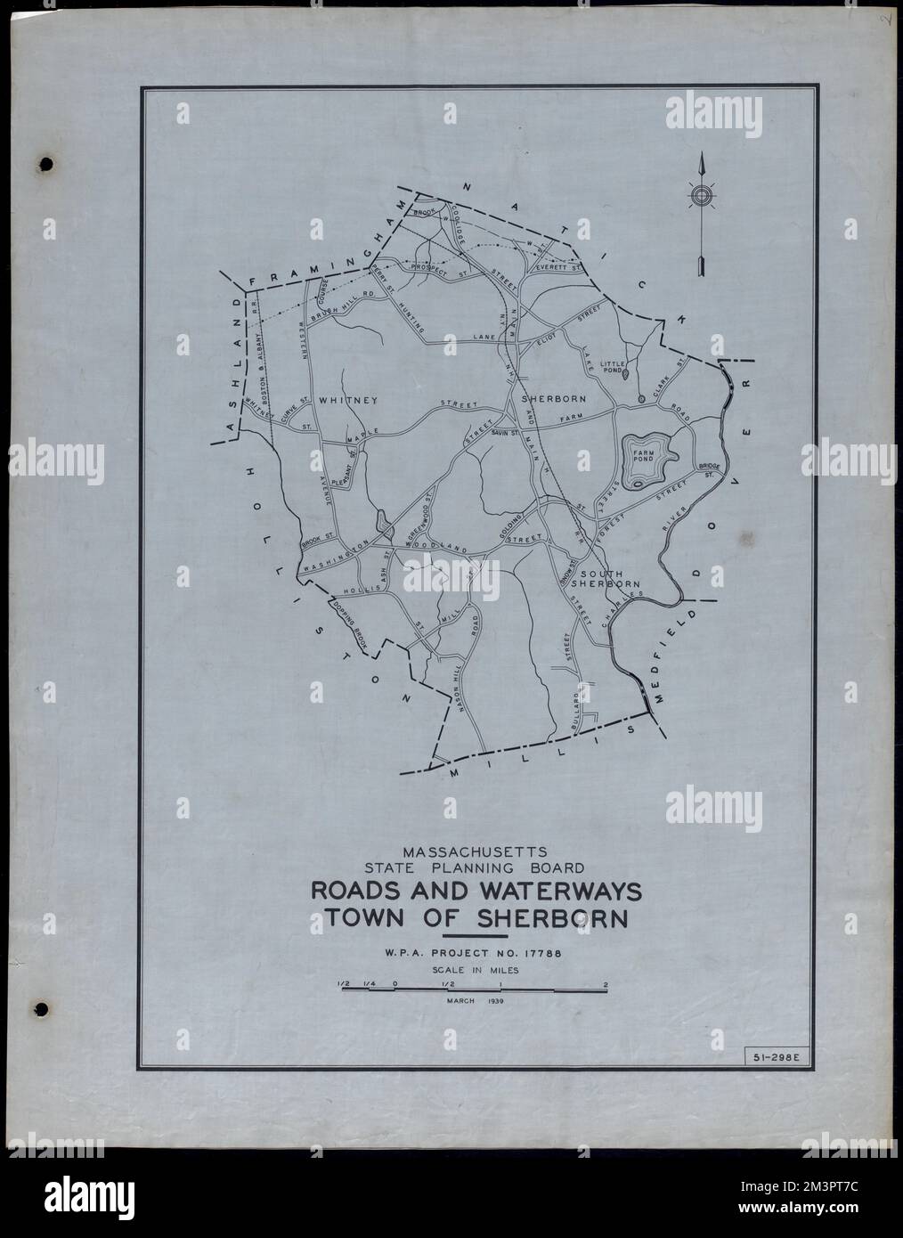Roads and Waterways Town of Sherborn , Roads, Cities and towns, Land ...