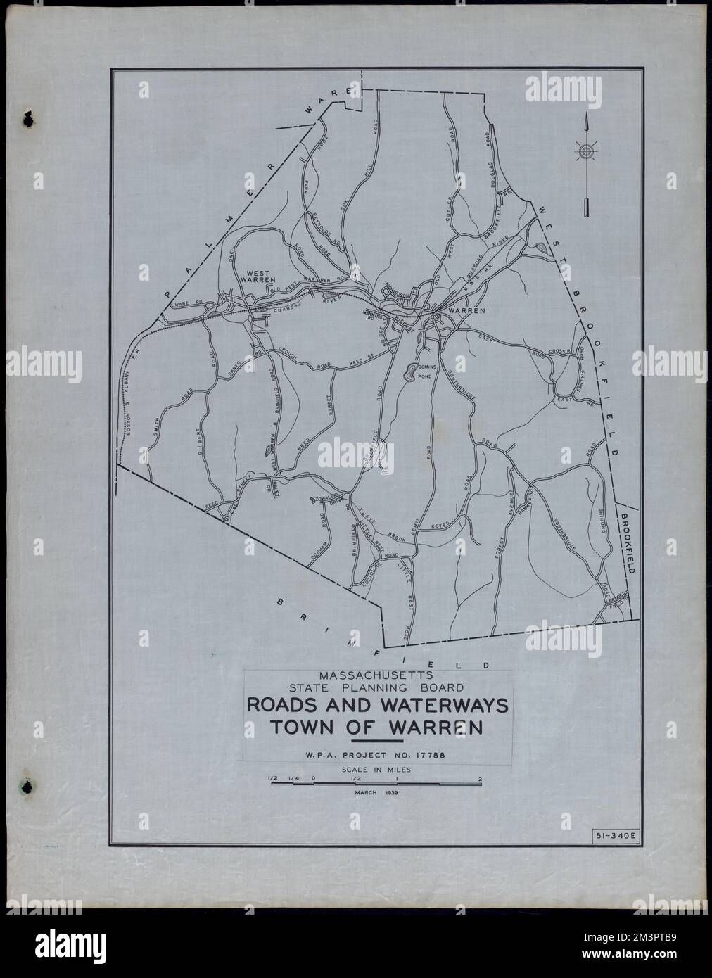 Roads and Waterways Town of Warren , Roads, Cities and towns, Land use ...