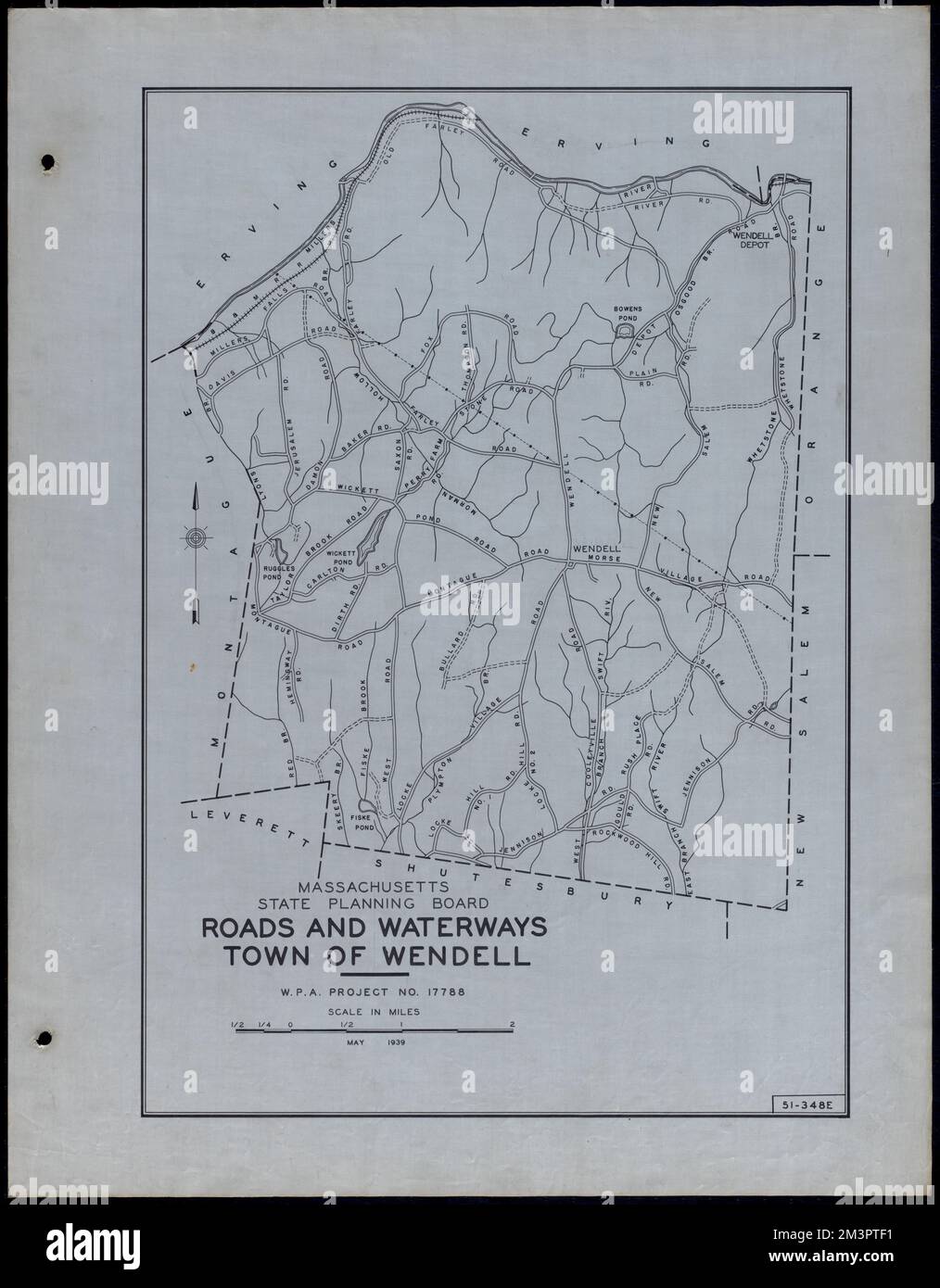 Roads and Waterways Town of Wendell , Roads, Cities and towns, Land use ...