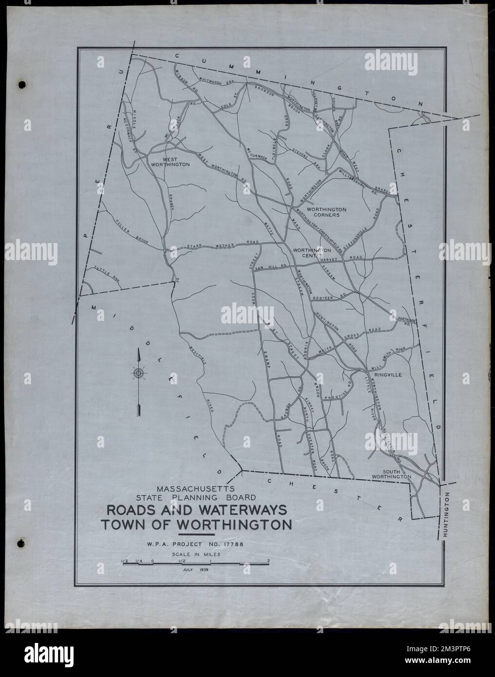Roads and Waterways Town of Worthington , Roads, Cities and towns, Land ...