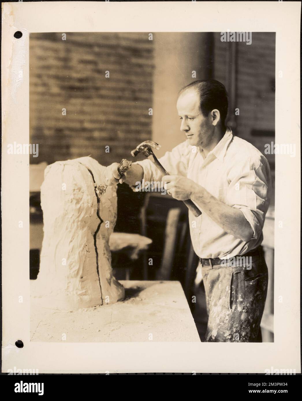 Robert Cecchini, steps in making of a plaster cast , Artists, Sculpture ...