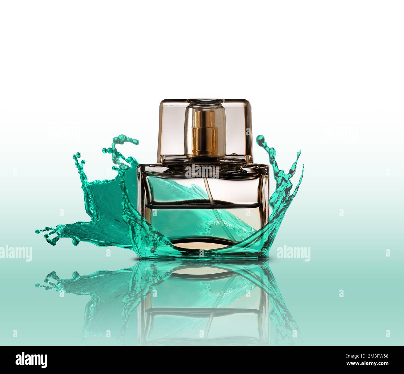 Perfume bottle on water splash hi-res stock photography and images - Alamy