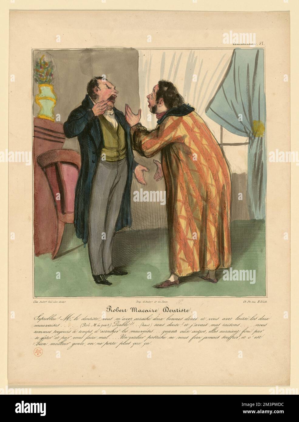 Robert Macaire dentiste , Fictitious characters, Macaire, Robert ...