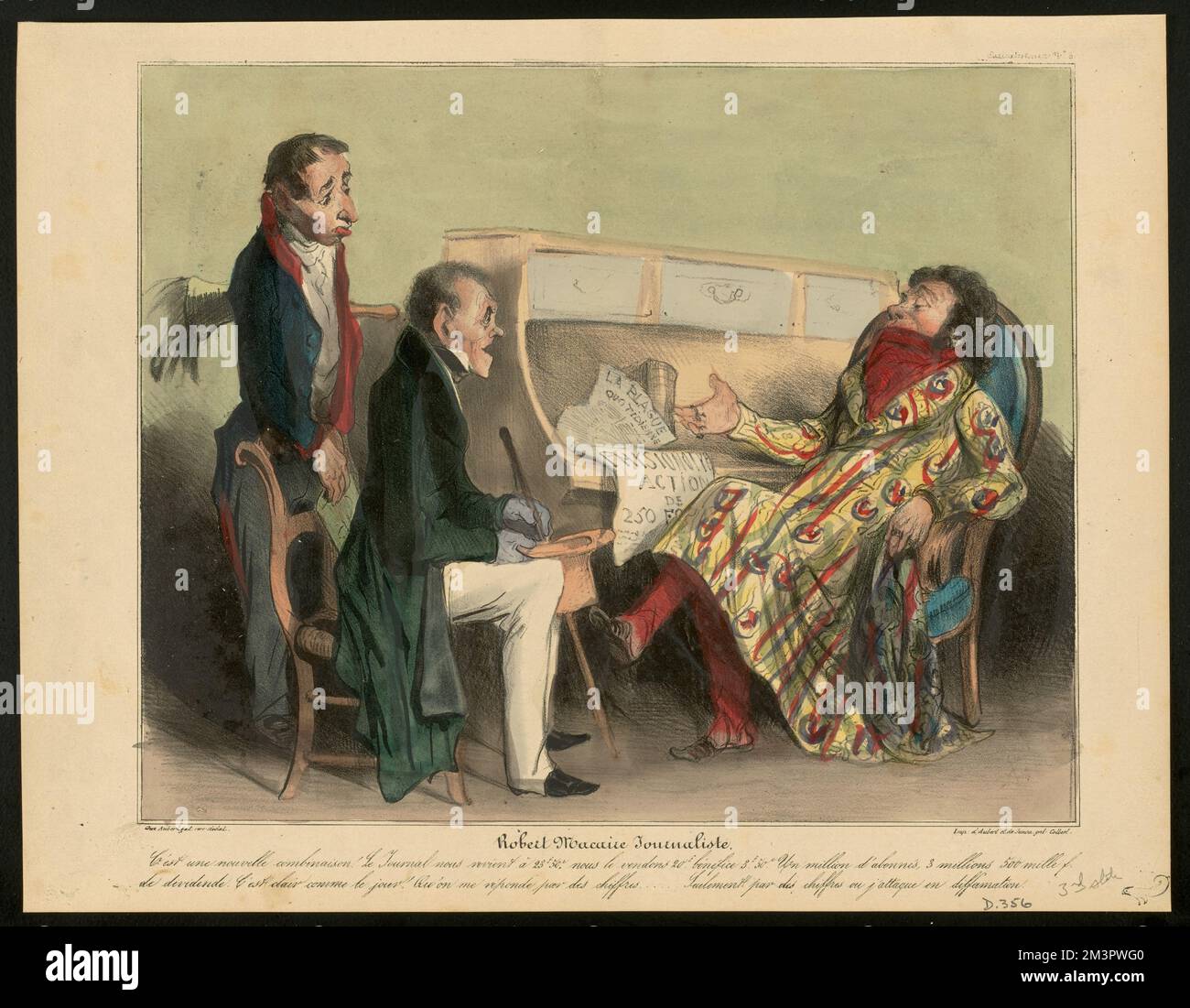 Robert macaire journaliste hi-res stock photography and images - Alamy