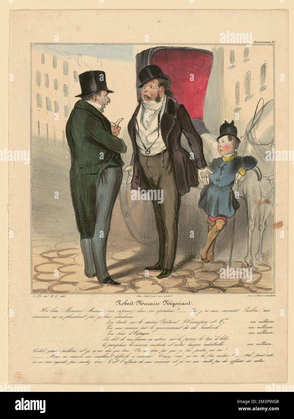 Robert Macaire négociant , Fictitious characters, Macaire, Robert ...