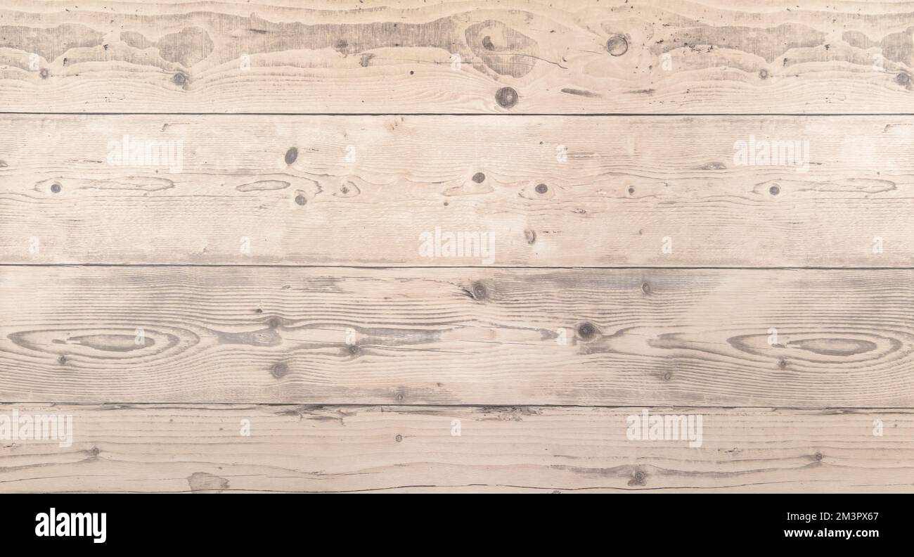 Light wood background panorama for background creation with horizontal ...