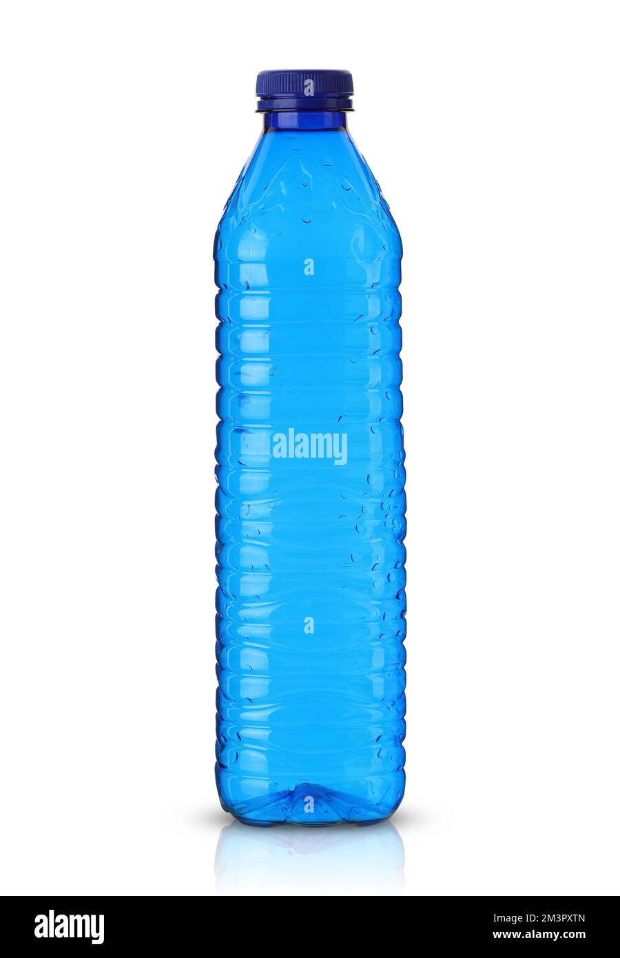 large plastic bottle on a white background Stock Photo - Alamy