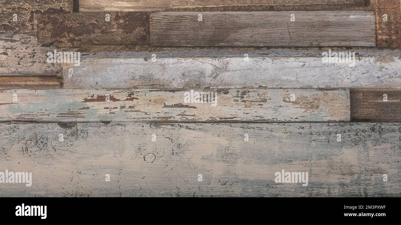 Light wood background panorama for background creation with horizontal ...