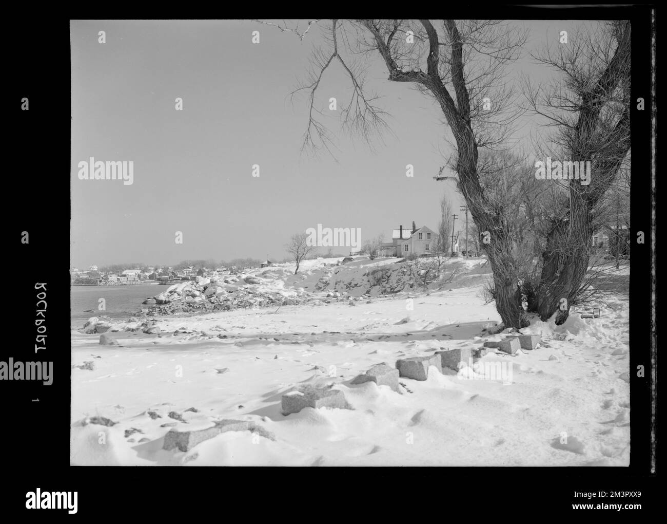 Rockport , Beaches, Snow. Samuel Chamberlain Photograph Negatives ...