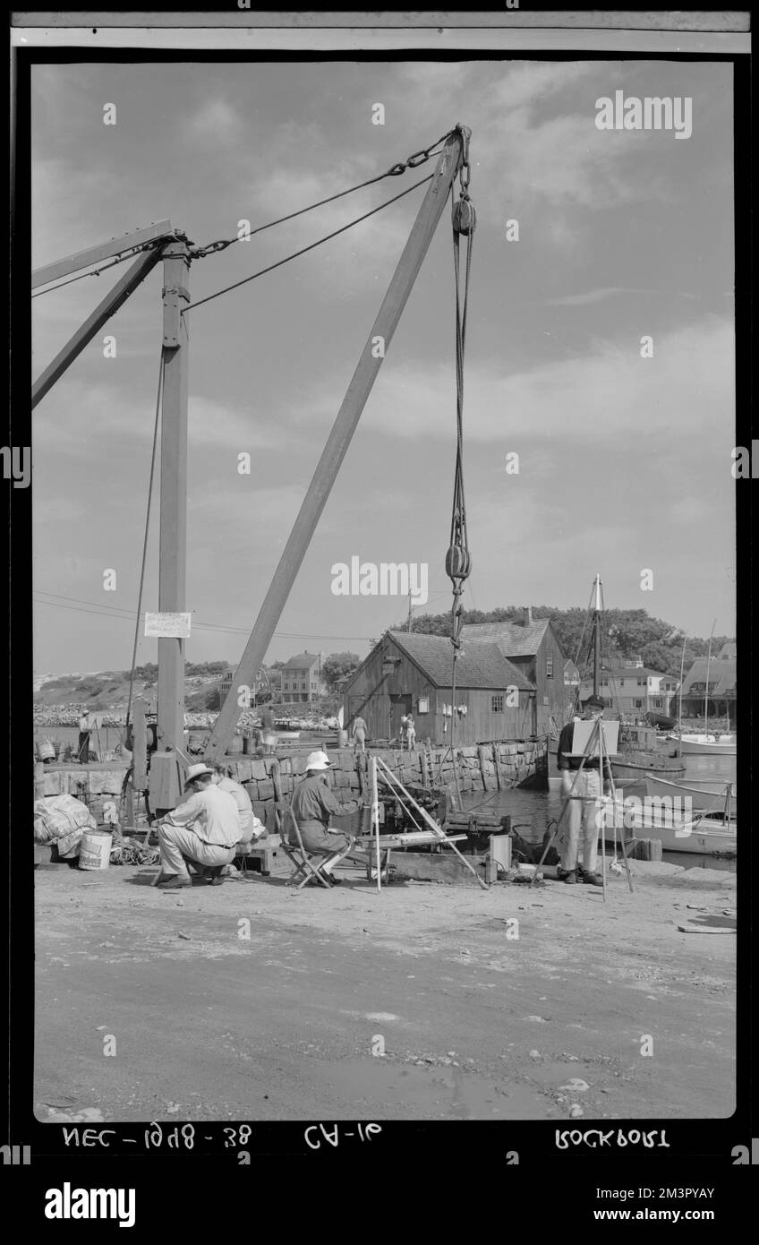 Machinery painting Black and White Stock Photos & Images - Alamy