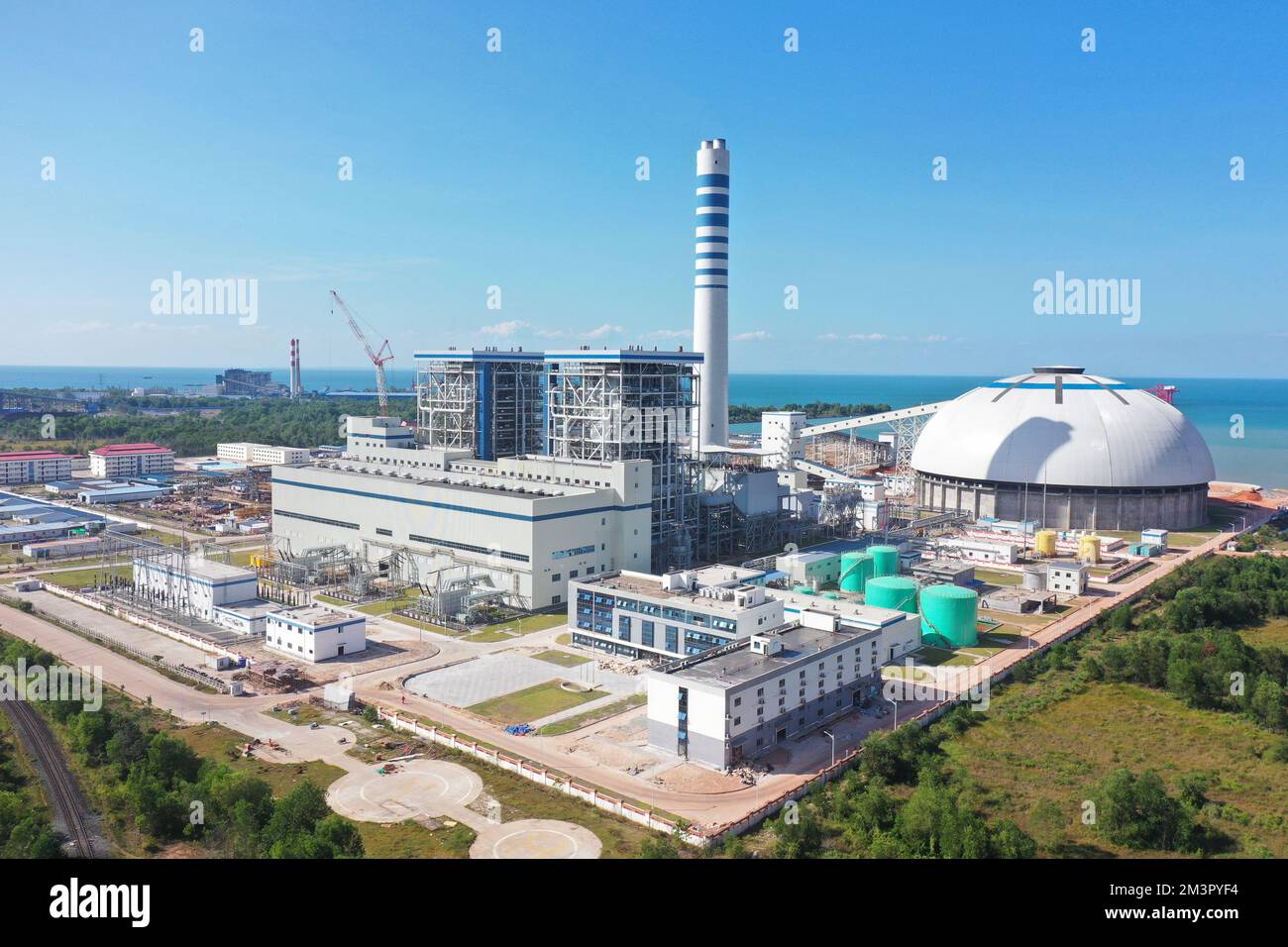 Preah Sihanouk. 16th Dec, 2022. This aerial photo taken on Dec. 16 ...