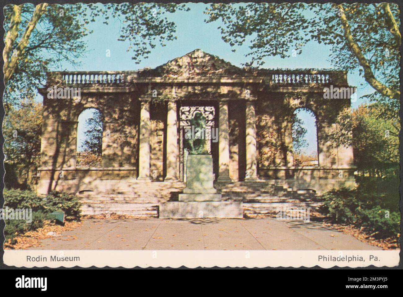 Rodin Museum, Philadelphia, Pa. , Galleries & museums, Tichnor Brothers ...