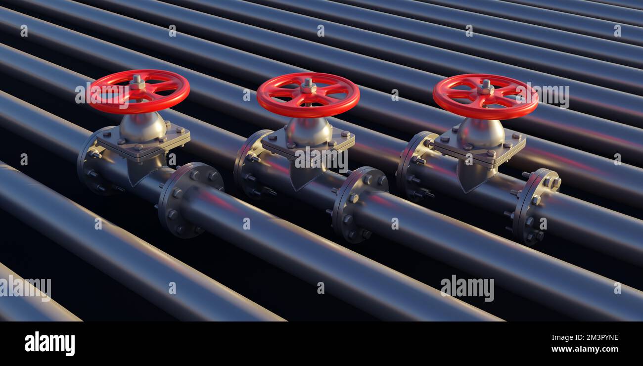 Oil pipeline valves hi-res stock photography and images - Alamy