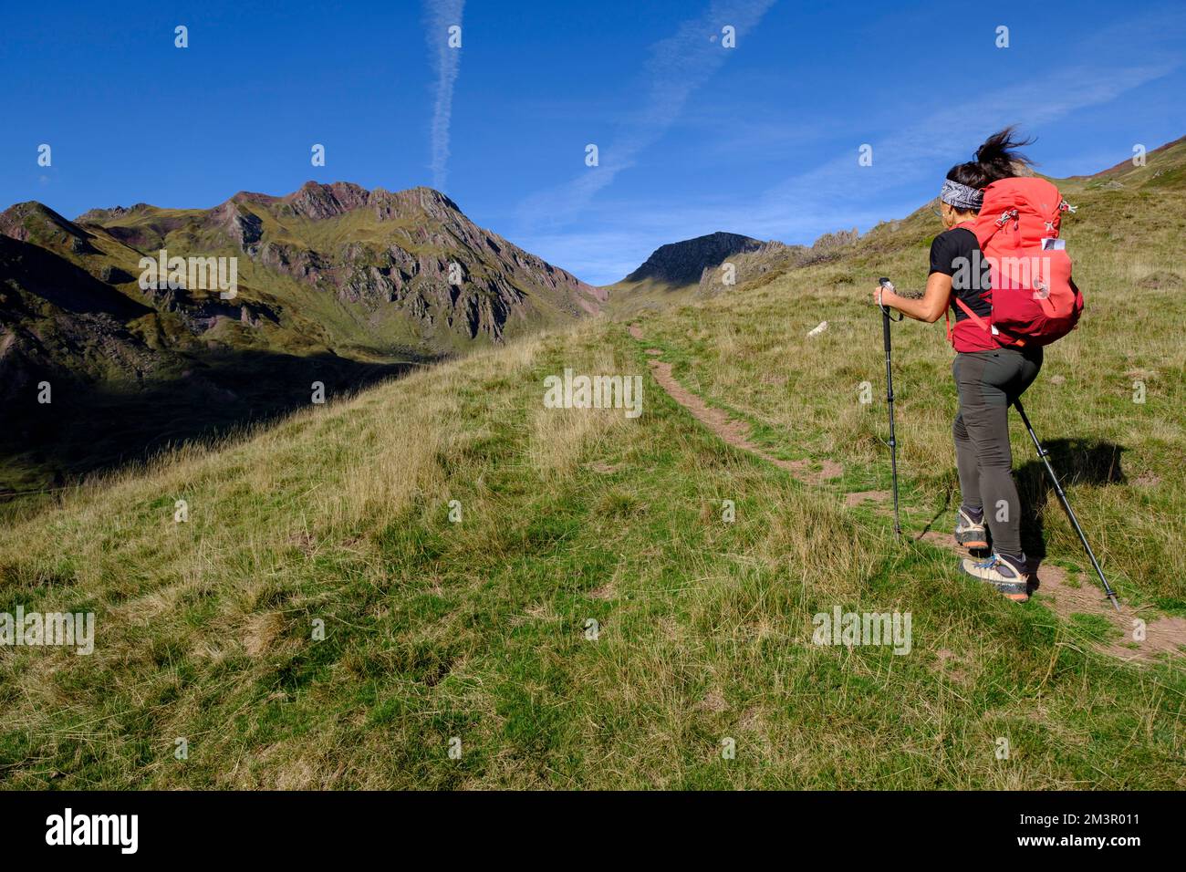 Camille path, Coth de Lapachoau, pyrenees national park, pyrenees ...